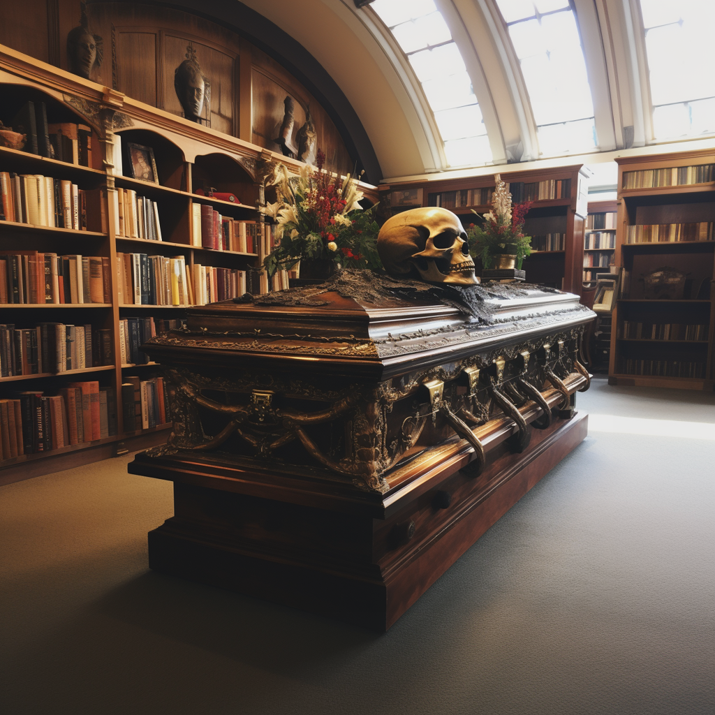 In case of my death, break open these books